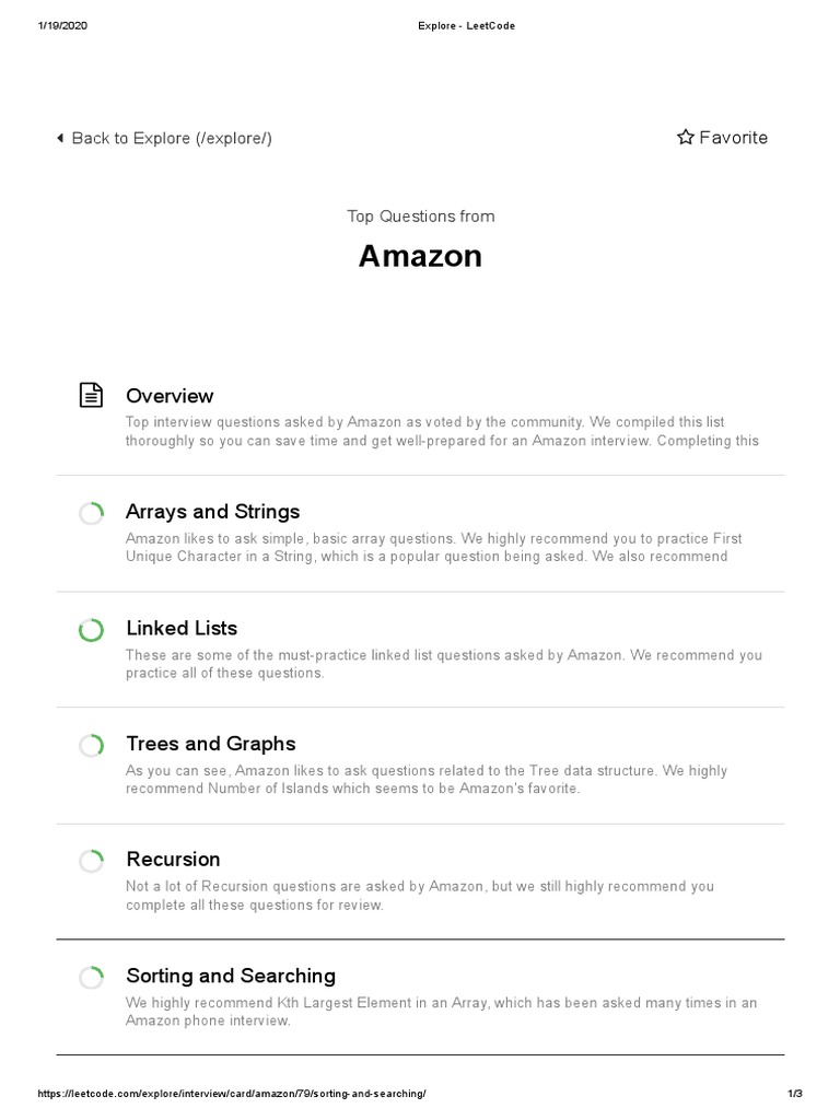 Explore - LeetCodesort | PDF | Array Data Structure | Theoretical ...