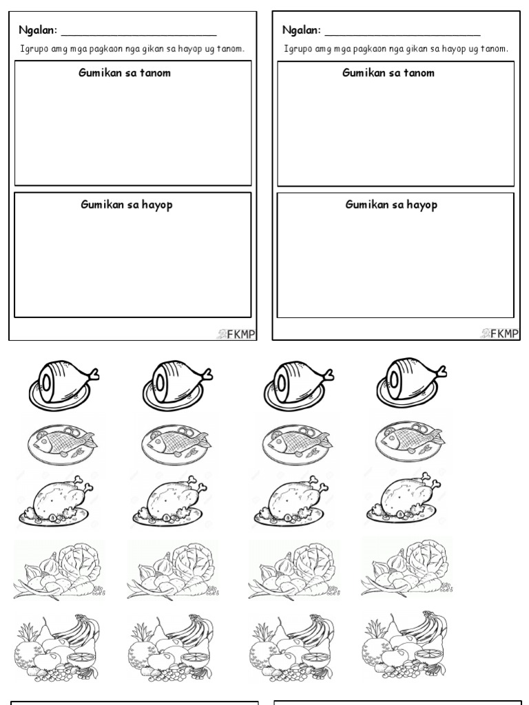 Week 15 Bisaya Wroksheets | PDF