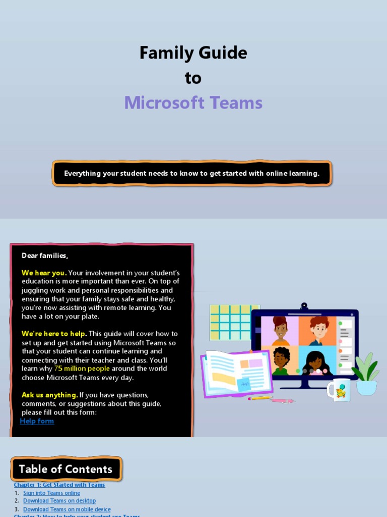 Sunrisefamilyguidetomicrosoftteams 2020 Final | PDF | Double Click ...