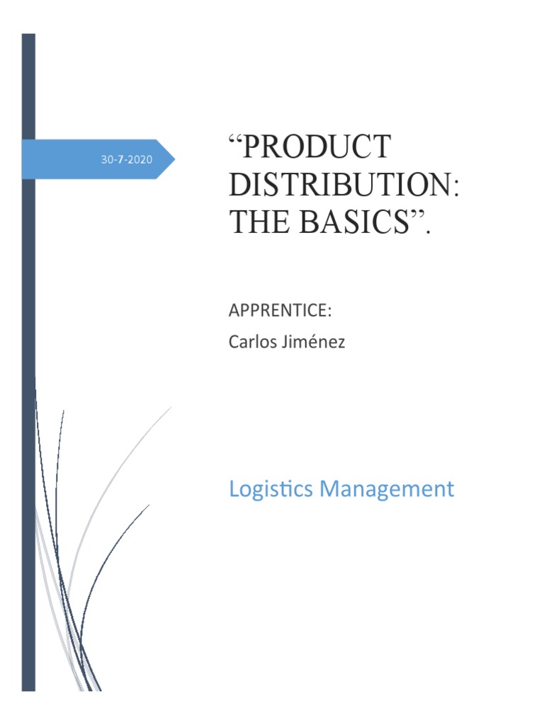 "Product Distribution: The Basics".: Logistics Management | PDF ...