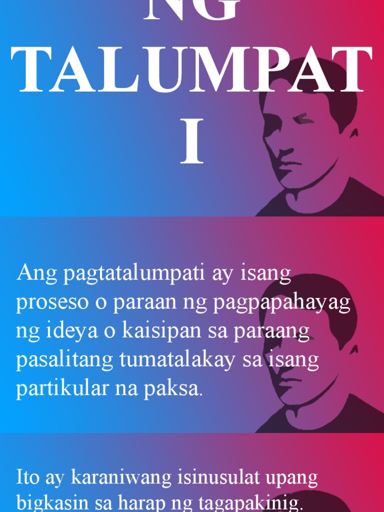 Pagsulat NG Talumpati | PDF