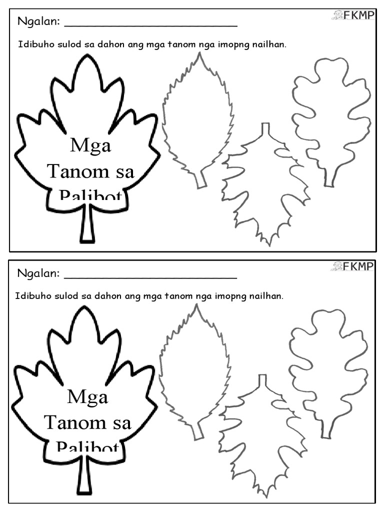 Week 33 Bisaya Worksheets | PDF