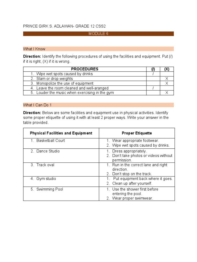 Module 6 Answers | PDF