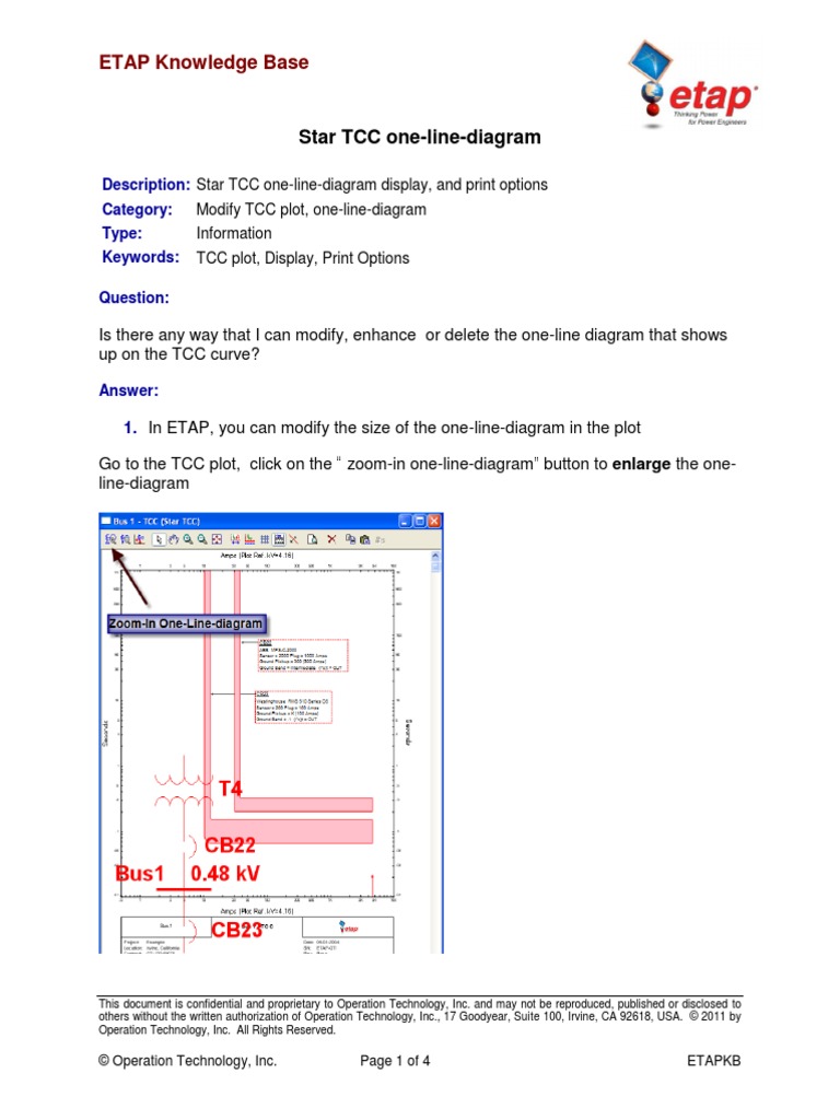 Star TCC One-Line-Diagram PDF | PDF | Computing | Software
