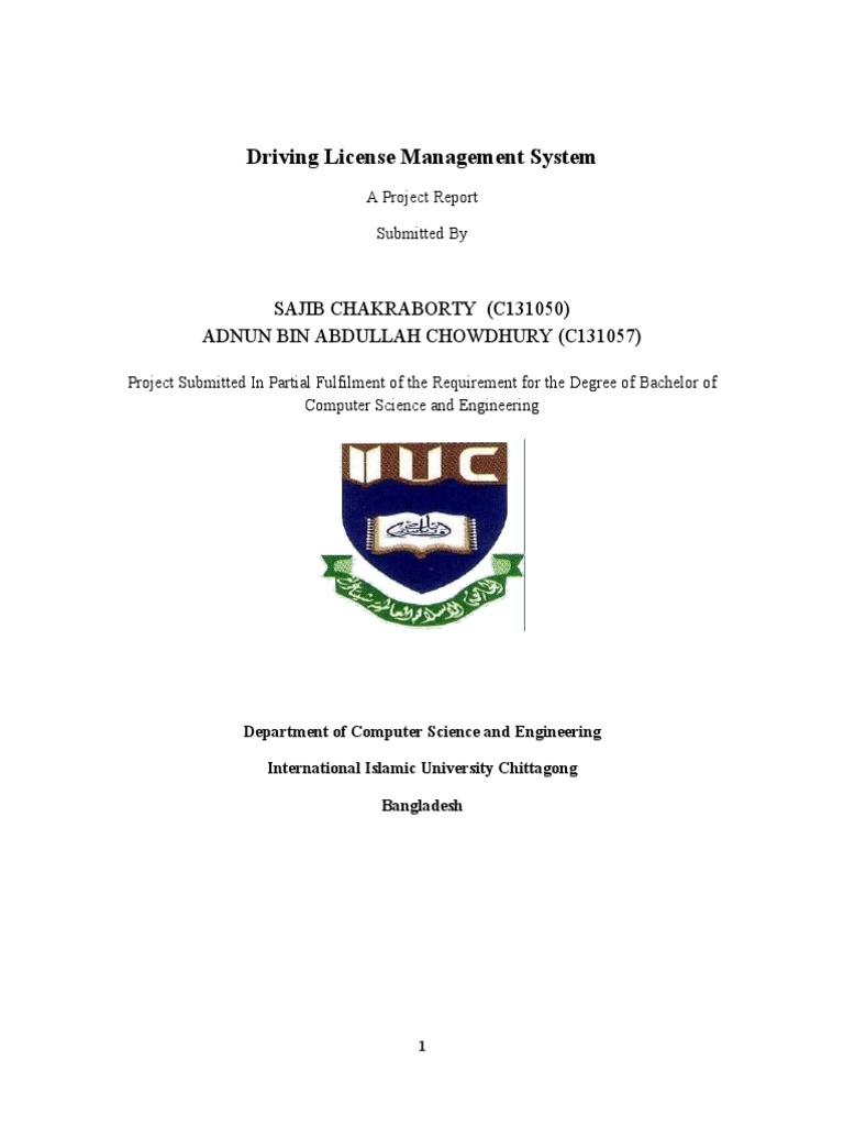 Online Driving License Management System | PDF | Software Testing ...