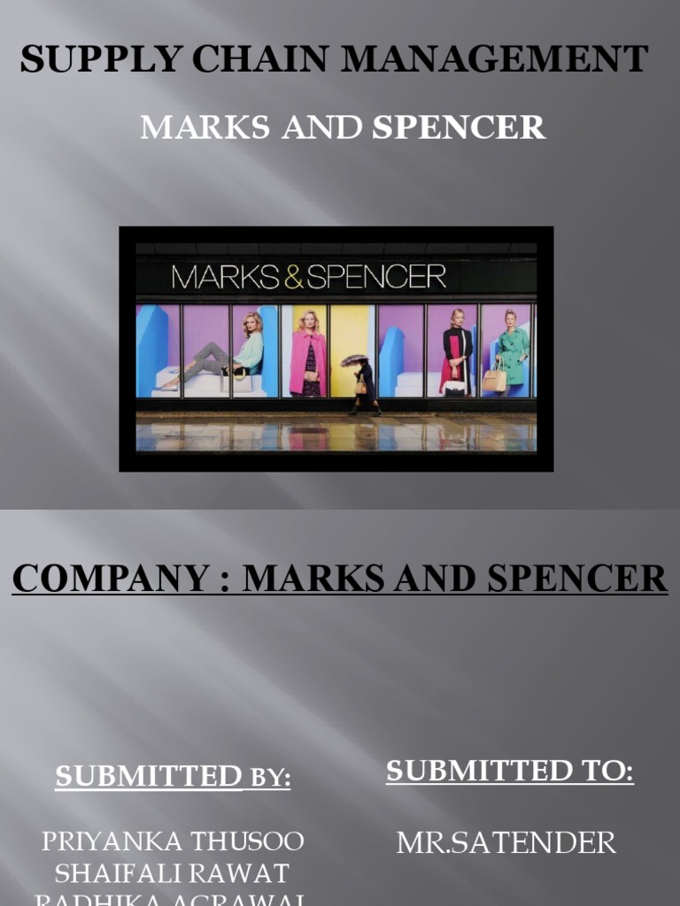 Marks And Spencer Clothing Supply Chain Discount | emergencydentistry.com