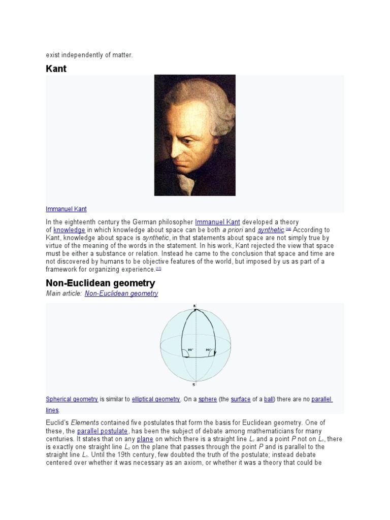 Immanuel Kant Knowledge: Synthetic | PDF