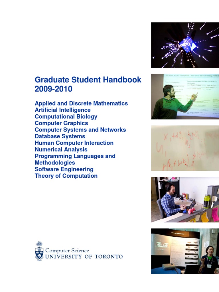Graduate Student Handbook 2009-2010 | PDF | Doctor Of Philosophy ...