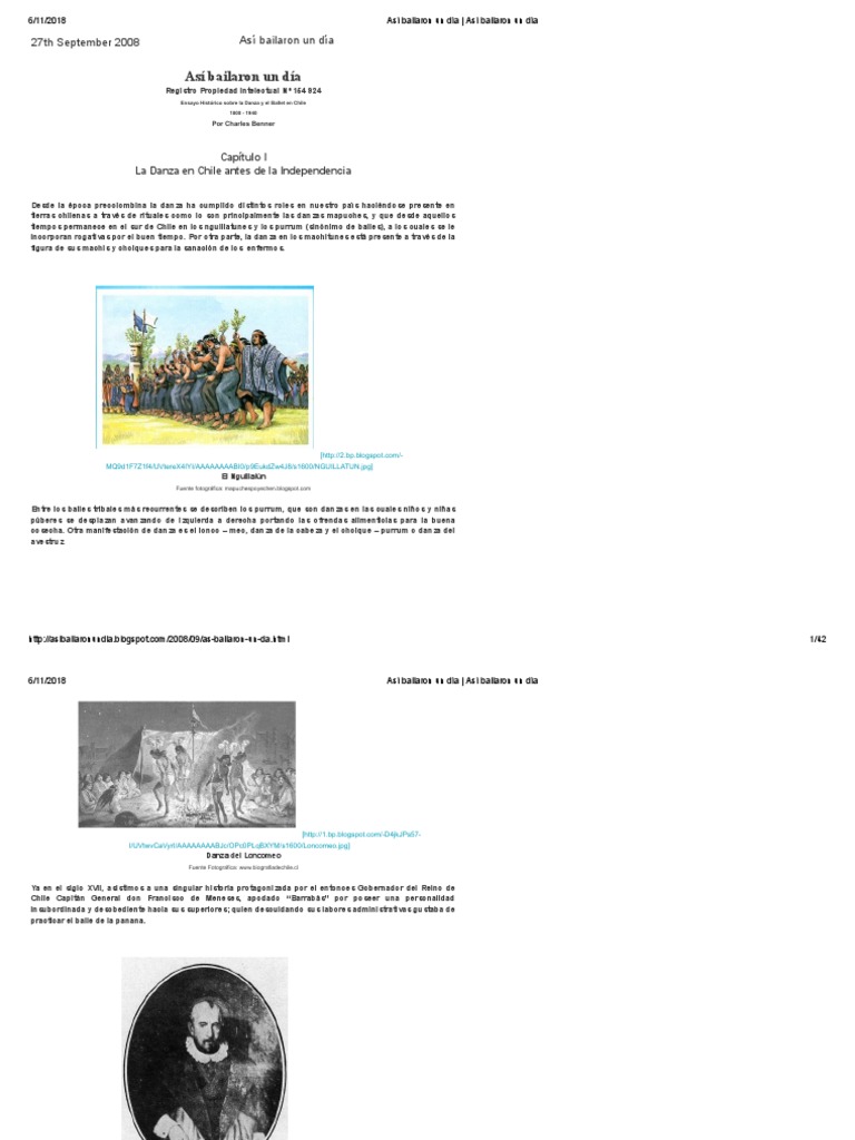 Así bailaron un día. Charles Benner. 2008 | PDF | Bailes | Carnaval