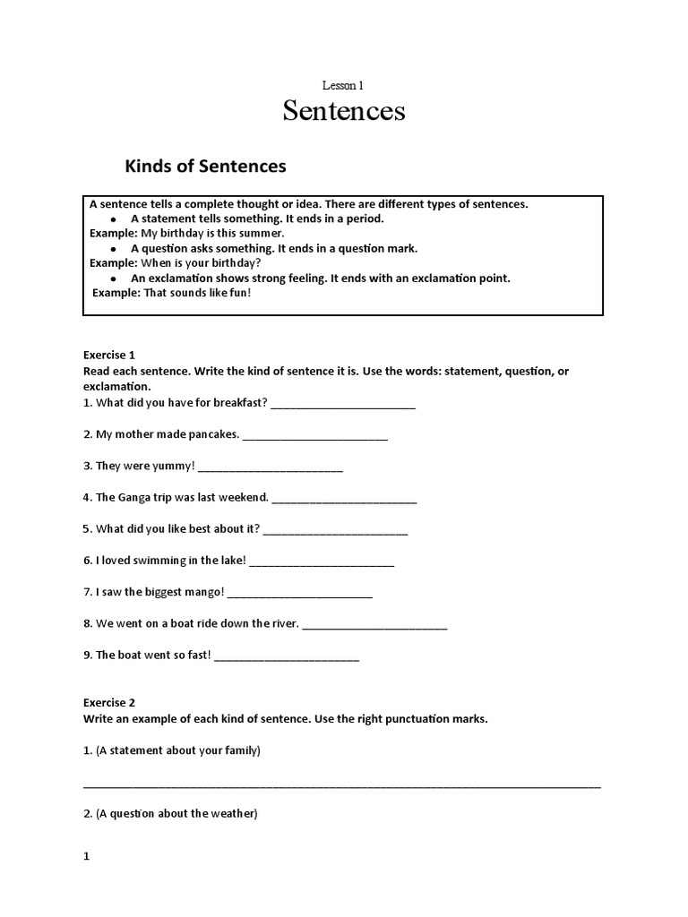 Grammer Book Grade 3 Edited | PDF | Sentence (Linguistics) | Plural