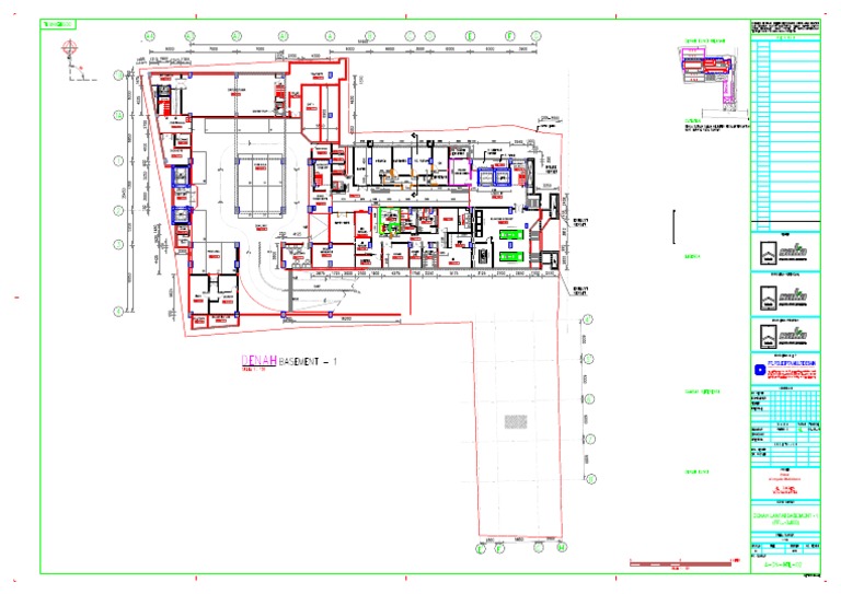 01 Denah-Basement-01 PDF | PDF