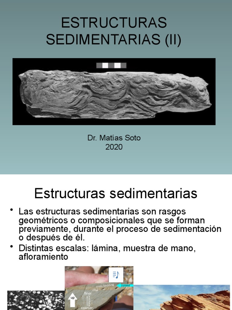 ESTRUCTURAS SEDIMENTARIAS Post | PDF | Estrato | Roca sedimentaria