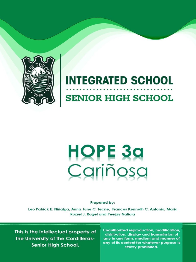 Hope 3a Module 4 Carinosa | PDF