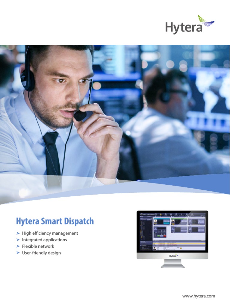 Hytera Smart Dispatch System Overview Pdf Dispatcher Radio