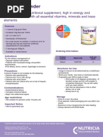 Formula Fortification Reference Guide | PDF