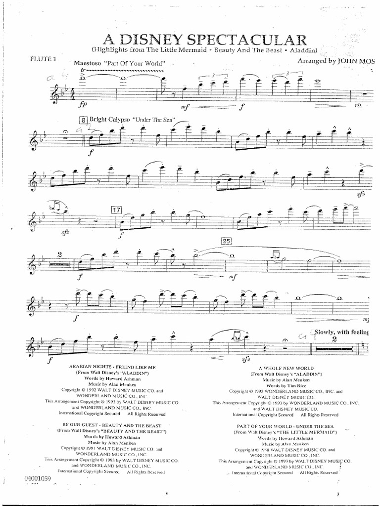 Disney Spectacular John Moss PDF | PDF