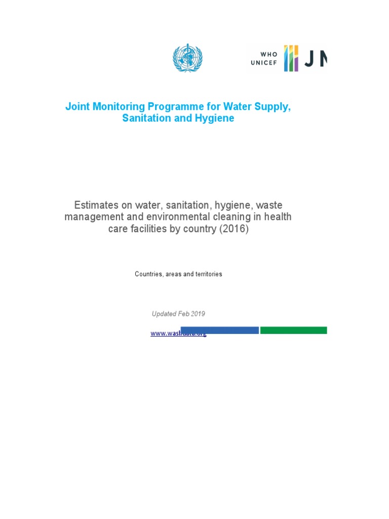 Joint Monitoring Programme For Water Supply, Sanitation and Hygiene ...