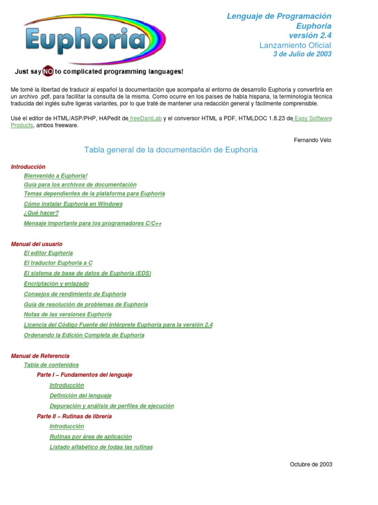 Euphoria | PDF | Dos | Archivo de computadora