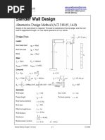 Wood Shear Wall Design Example | PDF | Framing (Construction) | Wall