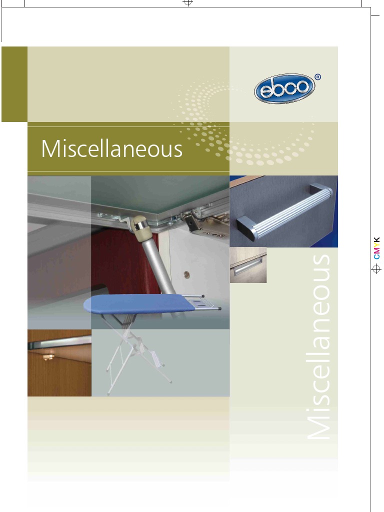 Ebco | PDF | Cabinetry | Screw