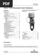 Fisher 377 Trip Valve Instruction Manual | PDF | Valve | Actuator