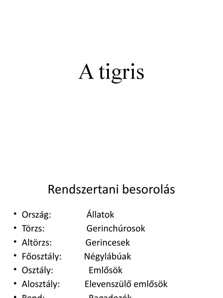 A Tigris | PDF