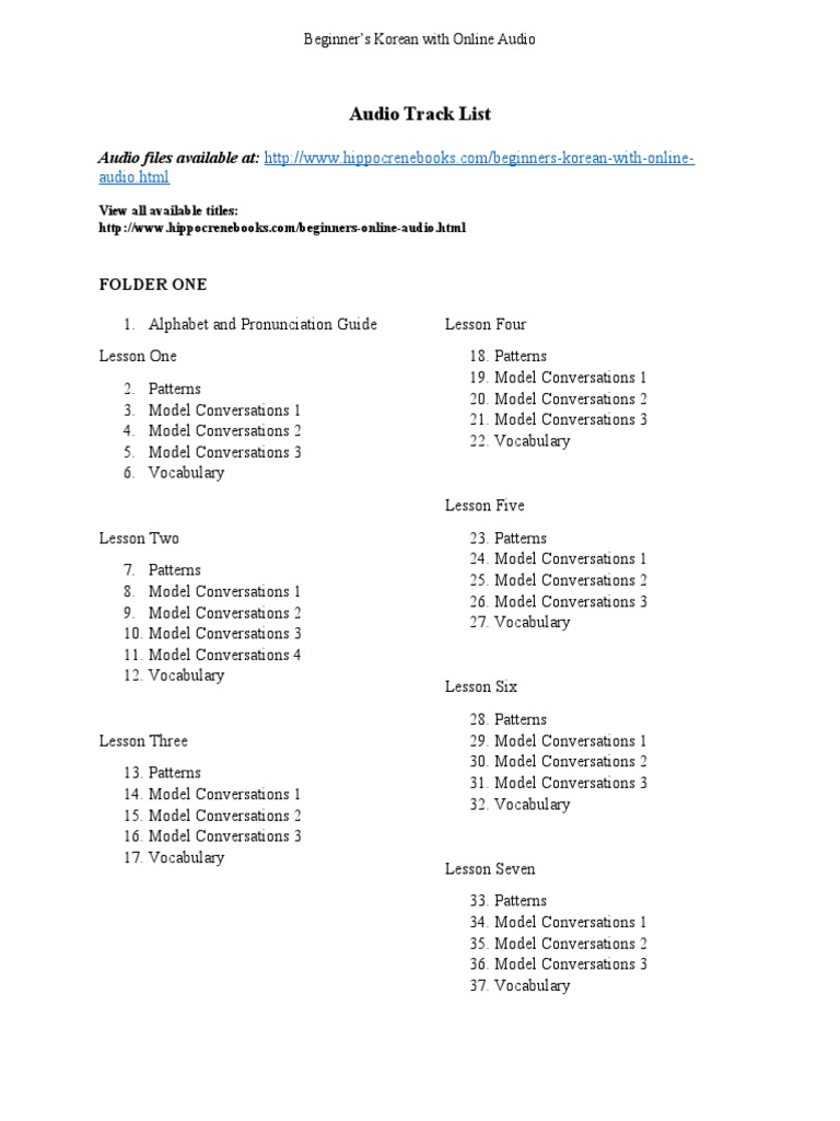 Audio Track List: Audio Files Available at | PDF | Semiotics ...