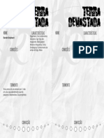 Ficha Terra Devastada Preenchivel PDF | PDF
