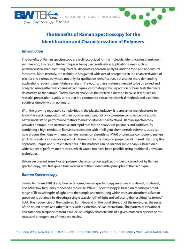 2012-04-10 - Raman For Identification and Characterization of Polymers ...