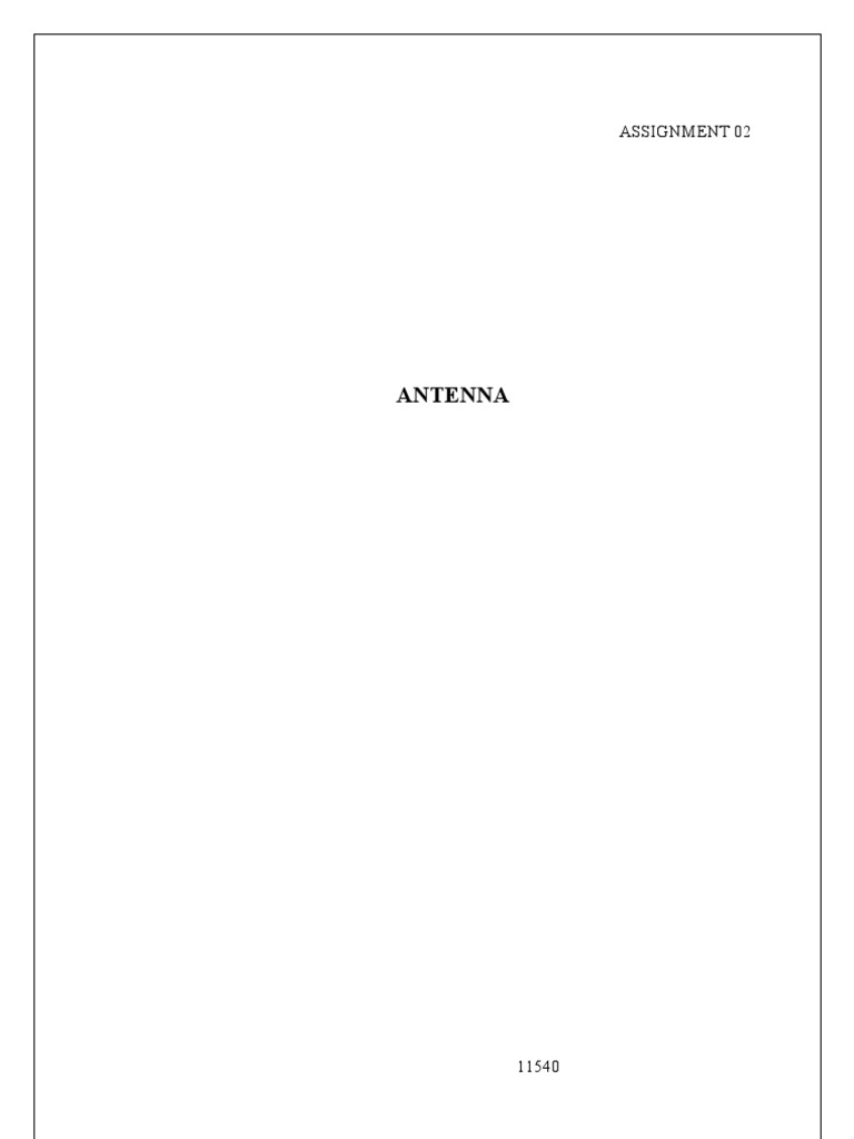 Basic Antenna Properties | PDF | Antenna (Radio) | Electromagnetic ...