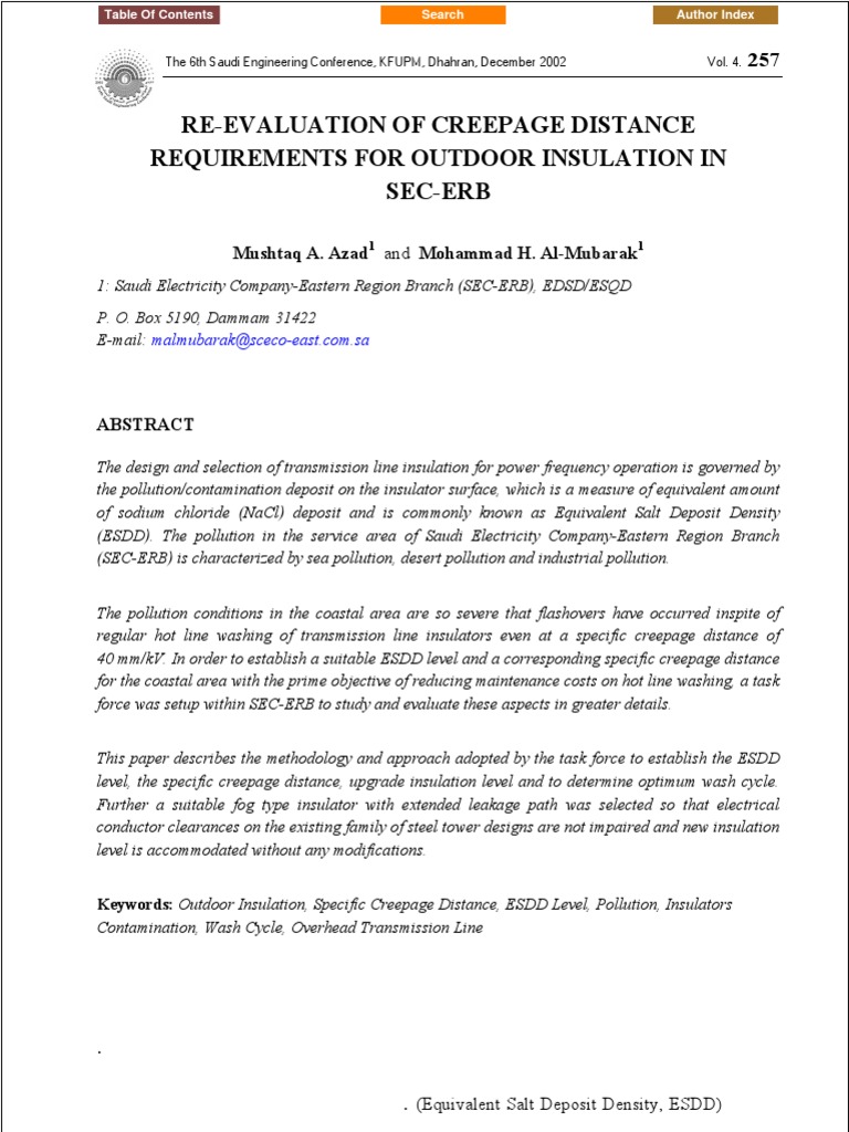 Creepage Distance Measurements | PDF | Insulator (Electricity) | Materials