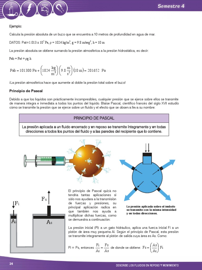 Principio de Pascal - PDF | PDF