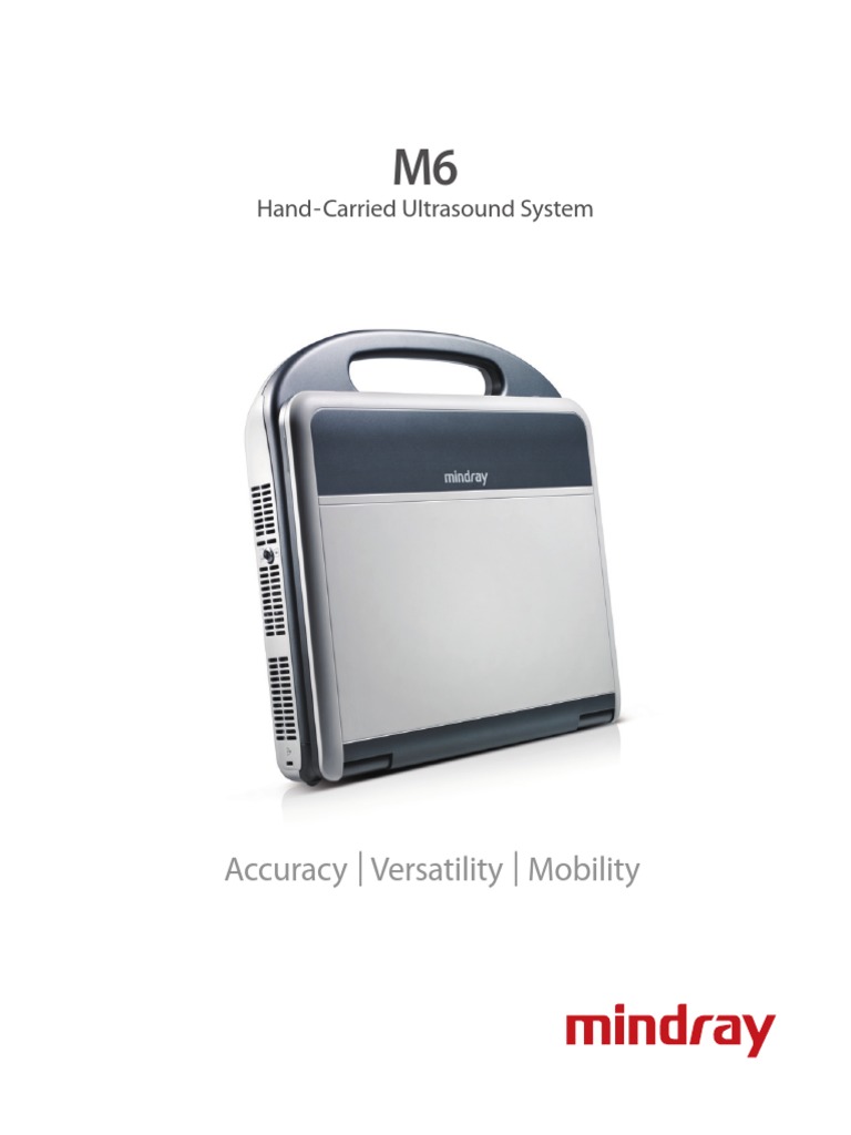 Brochure M6 Mindray | PDF | Medical Ultrasound | Medical Imaging