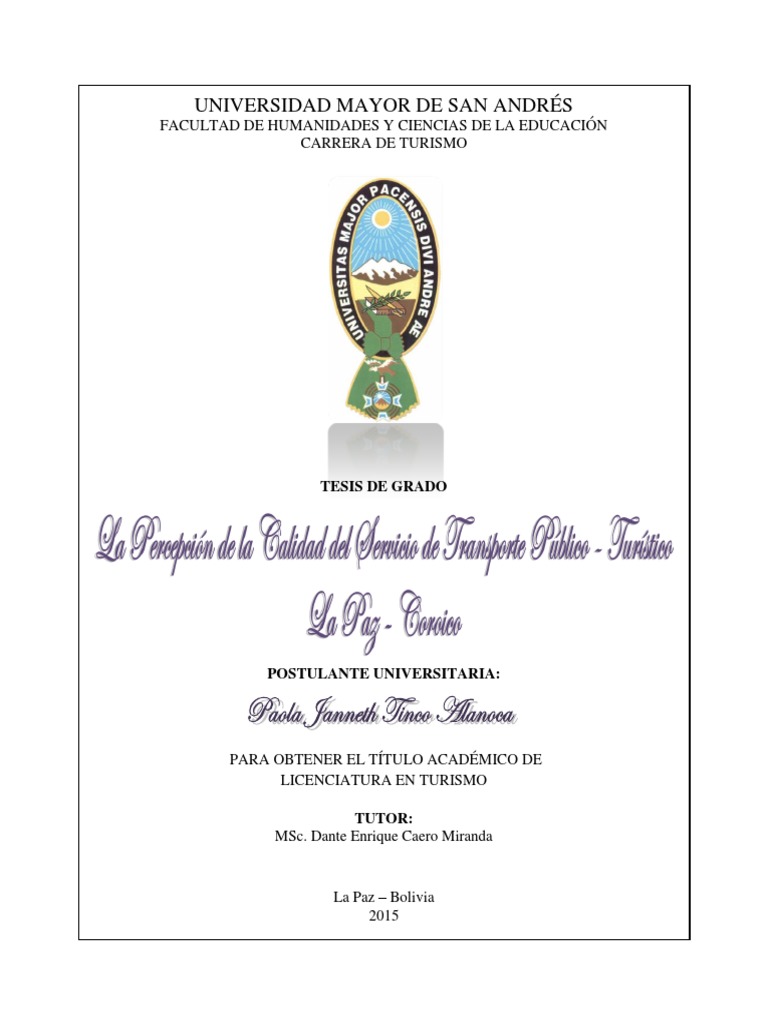 TG 3482 PDF | PDF | Turismo | Bolivia