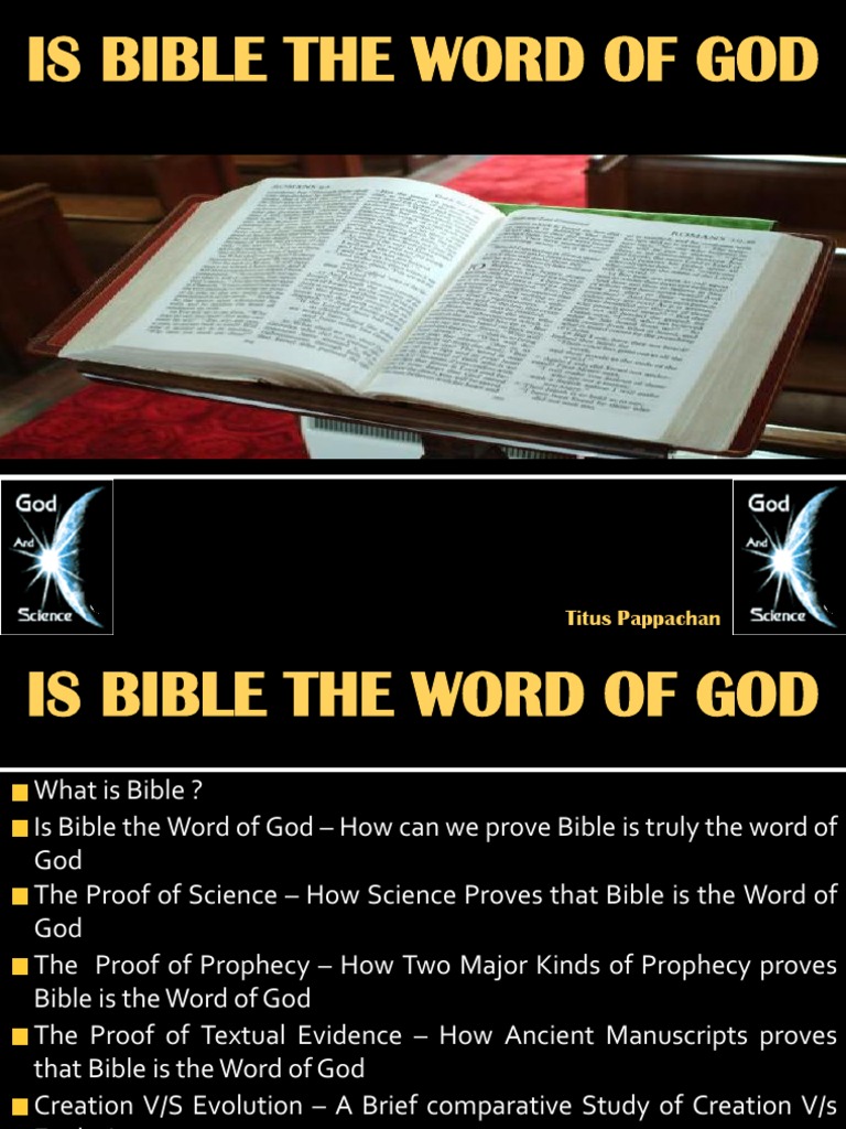 Is Bible the Word of God | Septuagint | Messiah