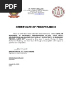 Statistician Certificate | PDF