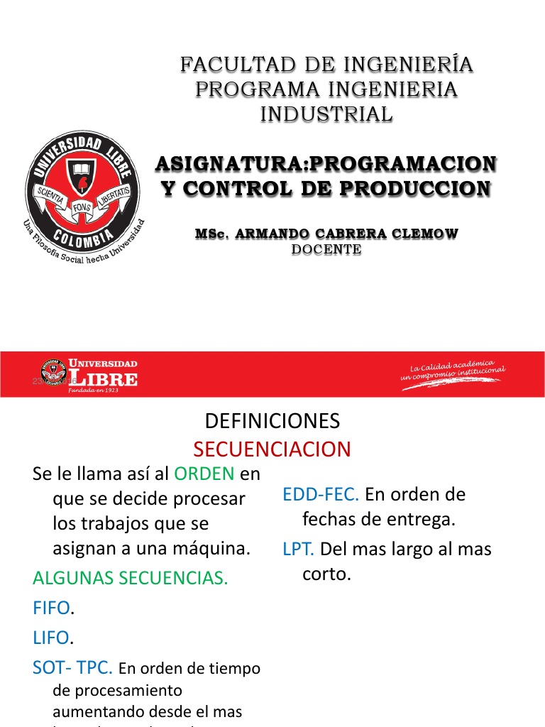 ZCP 4 PROGRAMACION SIST DE PRODUCCION2 PDF | PDF | Algoritmos ...