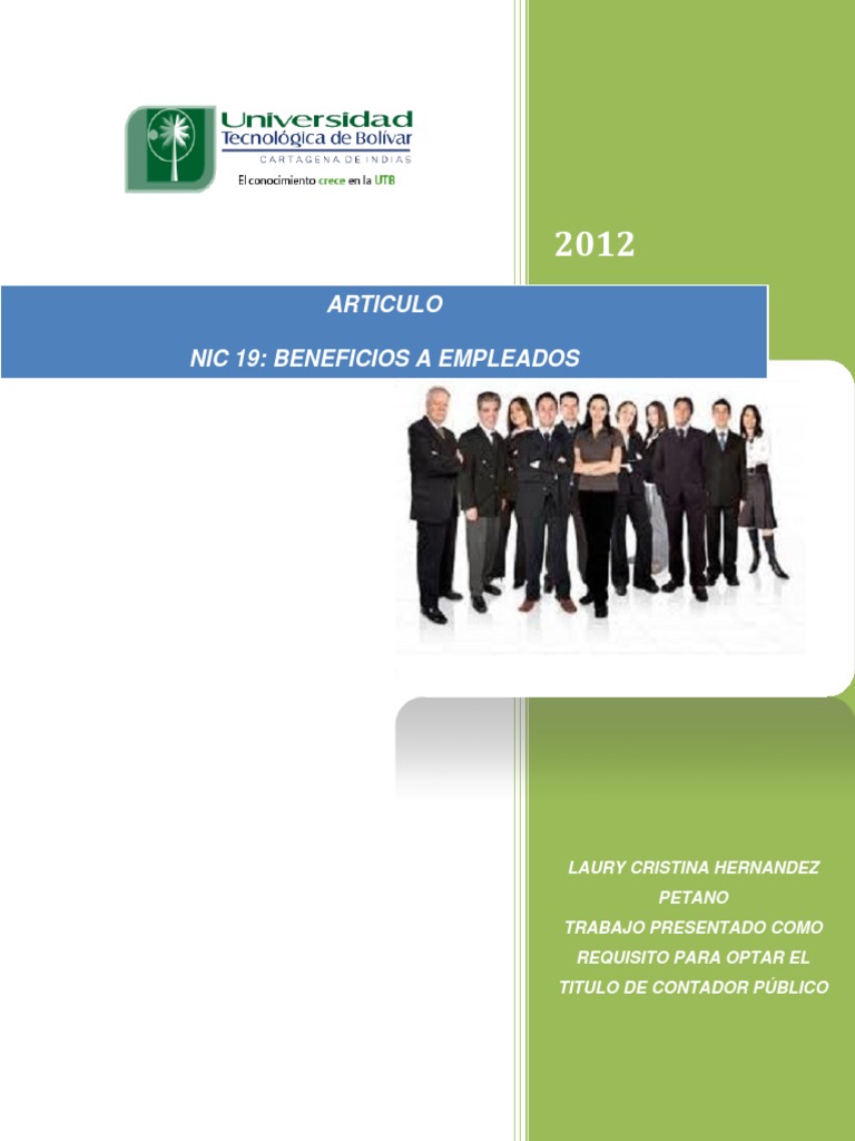 Articulo Nic 19 | PDF | normas internacionales de INFORMACION ...