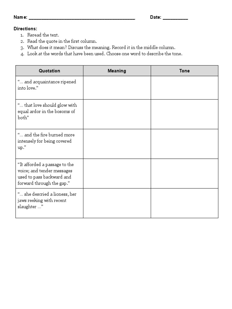 Pyramus and Thisbe Acitivity 2 | PDF