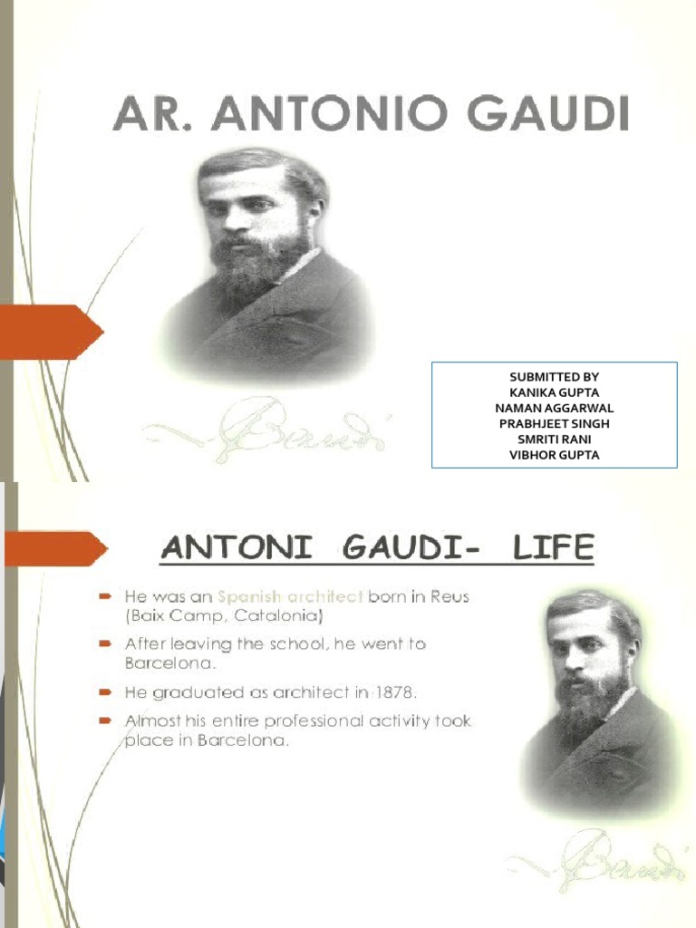 Antoni Gaudi Face