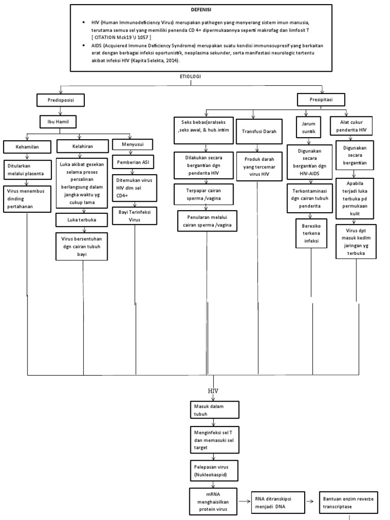 Pathway HIV pada Ibu Hamil dan Anak | PDF
