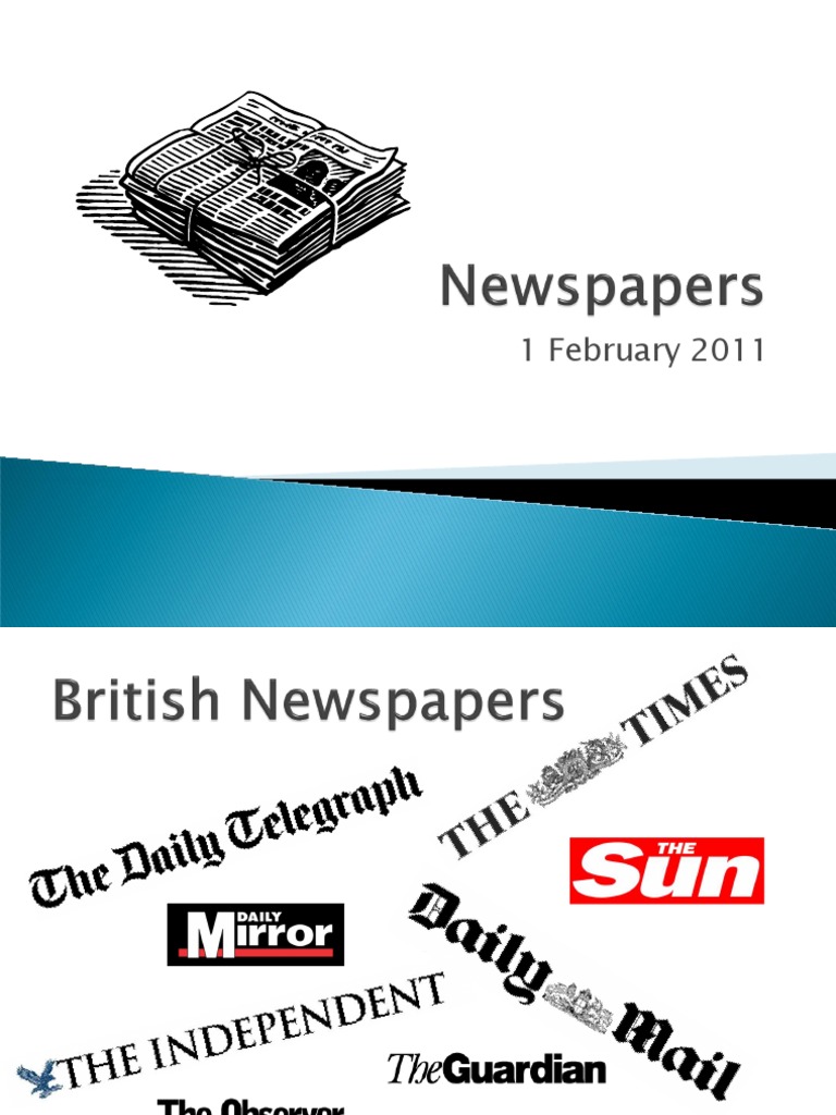 Newspapers Presentation | PDF