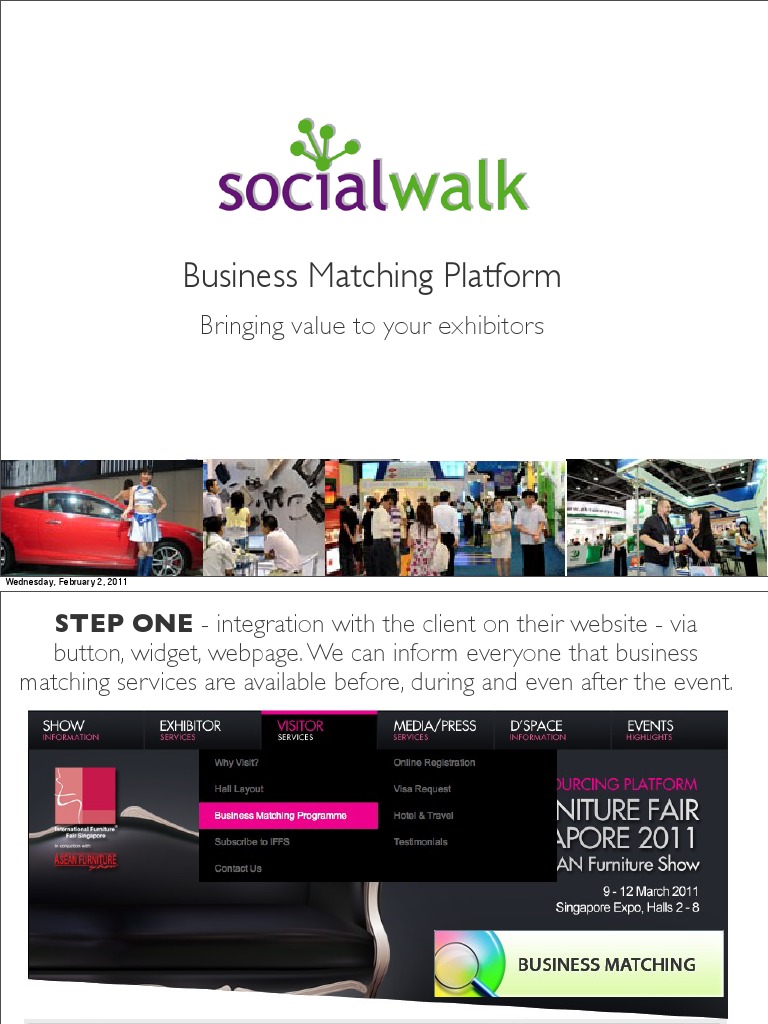 Business Matching Platform: Bringing Value To Your Exhibitors | PDF ...