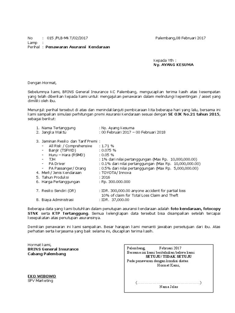 Penawaran Mobil | PDF