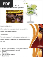 Sop Bar | PDF | Bar | Tableware