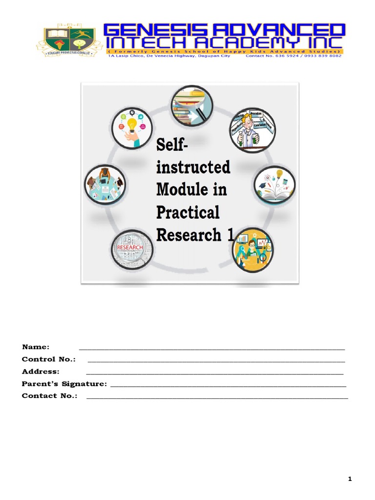 PR1-Compiled Module (2nd Quarter) | PDF | Qualitative Research | Sampling (Statistics)