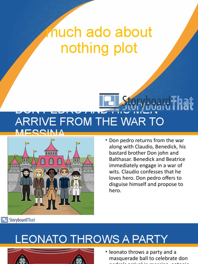 Much Ado About Nothing Plot | PDF | Much Ado About Nothing | Plays