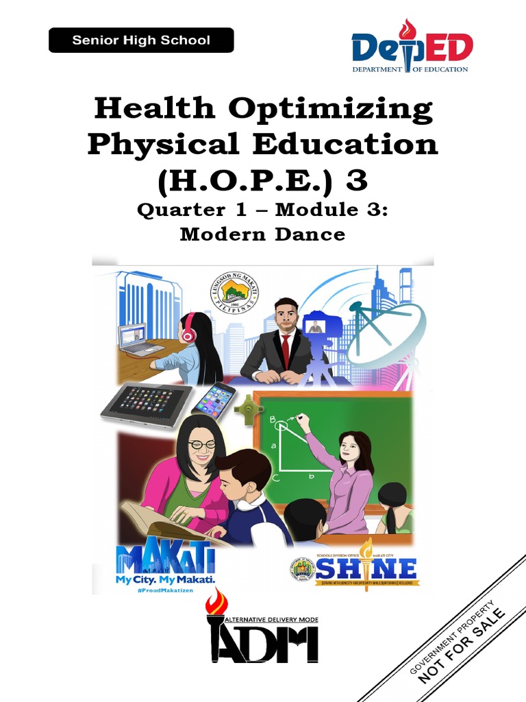 Health Optimizing Physical Education (H.O.P.E.) 3: Quarter 1 - Module 3: Modern Dance | PDF ...