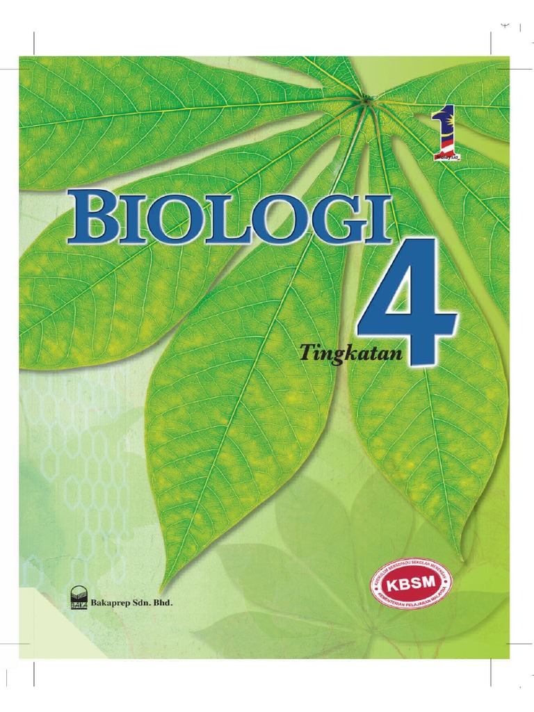 Buku Teks Biologi Tingkatan 4 PDF | PDF