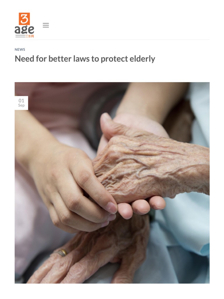 Need For Better Laws To Protect Elderly Age in Malaysia | PDF | Nursing ...